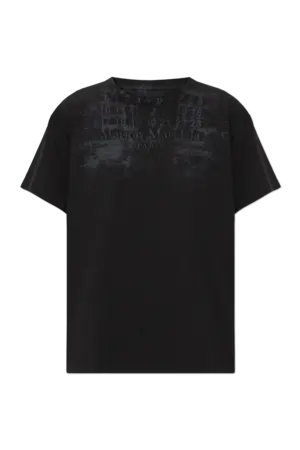 MAISON MARGIELA T-shirt With Print - Black