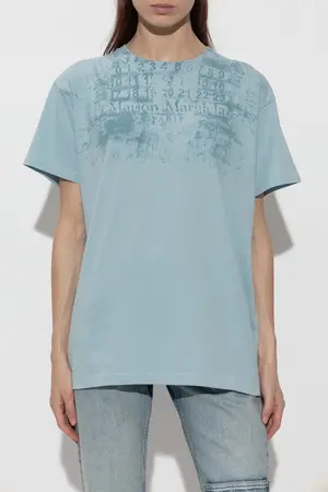 MAISON MARGIELA Printed Cotton T-shirt