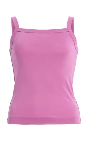 FLORE FLORE May Cotton Camisole Top - Pink