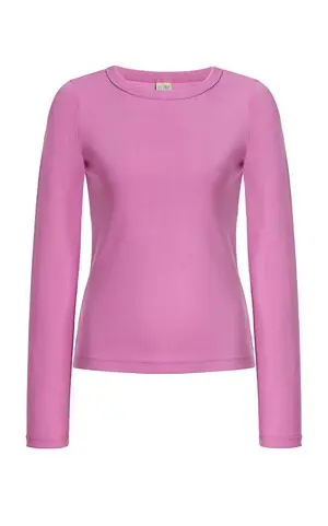 FLORE FLORE Flore Flore Max Long Sleeve Cotton Ribbed T-Shirt