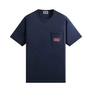 Kith Freeway Logo Pocket T-shirt - Blue