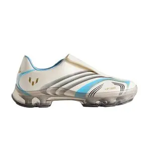 Adidas Kith X Messi X F50 "off Clear Blue Gold - White