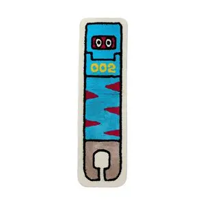 GALLERY 1950 Exclusive Robot Rug, Right Arm - Blue