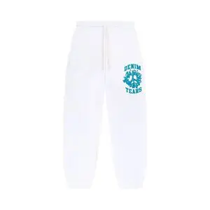 DENIM TEARS University Sweatpants - White