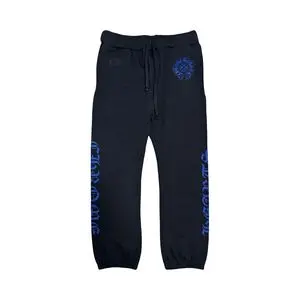 Chrome Hearts Logo Sweatpants /blue - Black