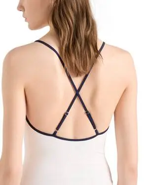 Prada One-piece Jersey Swimsuit With Adjustable Straps