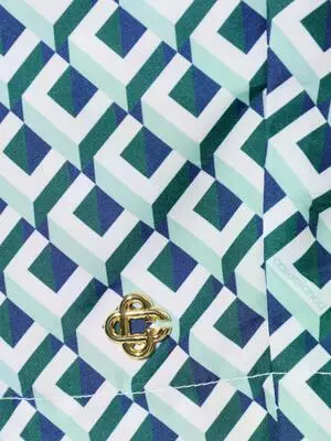 Casablanca Cubist Cc Monogram Swim Shorts