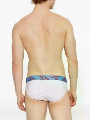 VIVIENNE WESTWOOD Orb-logo Briefs