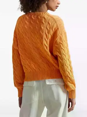 Polo Ralph Lauren Cable Knit Sweater - Orange