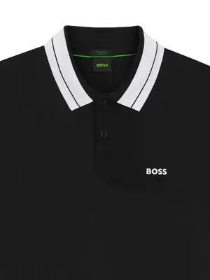 BOSS Logo-embroidered Polo Shirt