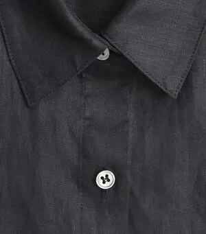 Theory Linen Cinched Shirt