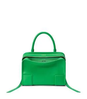 Loewe Small Leather Amazona 180 Top-handle Bag - Green