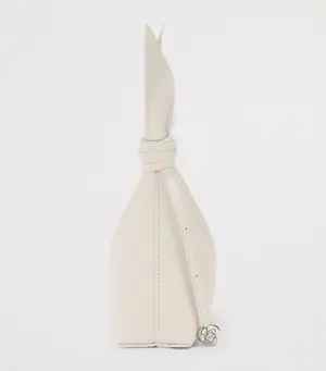 Loewe Mini Leather Knotted Shoulder Bag