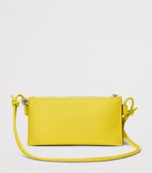 Loewe Nappa Leather Joya Pouch - Yellow