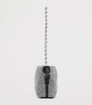 Loewe Mini Beaded Flamenco Purse - Black