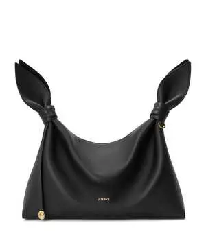 Loewe Medium Scarf Shoulder Bag - Black