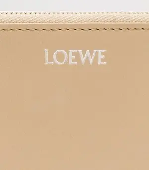 Loewe Leather Knot Card Holder - Beige