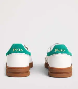 Polo Ralph Lauren Leather Bedford Sneakers - White