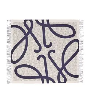 Loewe Wool Anagram Blanket