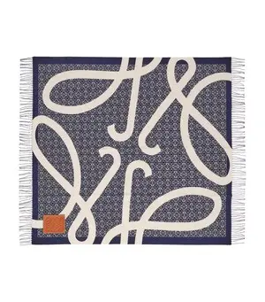 Loewe Wool Anagram Blanket