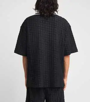Amiri Ma Quad Zip-up Polo Shirt