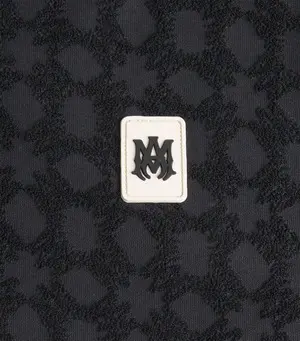 Amiri Ma Quad Zip-up Polo Shirt