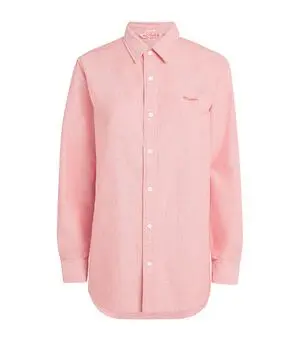 MOTHER The Bestie Cotton Shirt