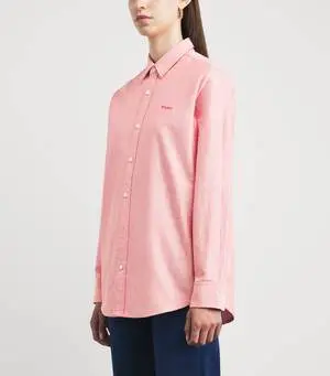 MOTHER The Bestie Cotton Shirt