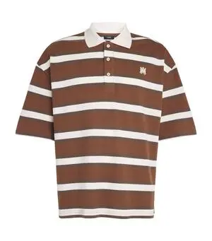 Amiri Cotton Stripe Logo T-shirt