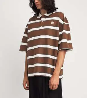 Amiri Cotton Stripe Logo T-shirt