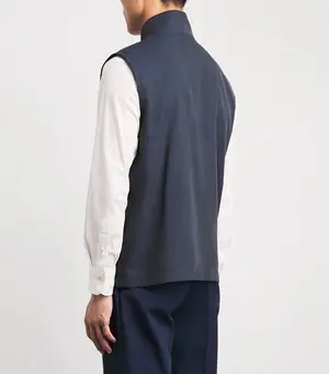 Eleventy Silk Technical Gilet