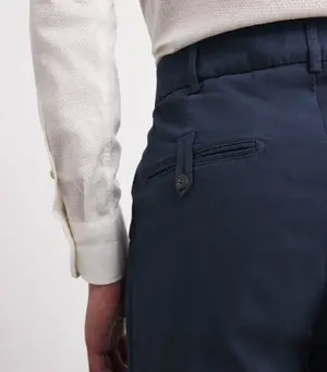Eleventy Stretch-cotton Chinos