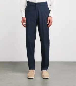 Eleventy Stretch-cotton Chinos