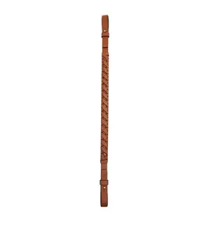 Loewe Leather Woven Spiral Strap