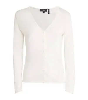 Theory Sheer V-neck Cardigan