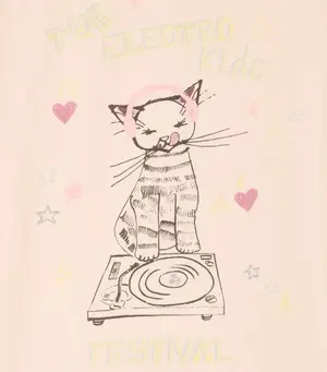 Bonpoint Cat Print T-shirt