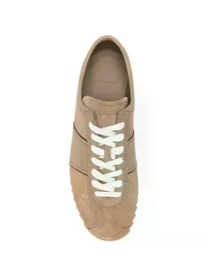 Sandro Panelled Round-toe Sneakers