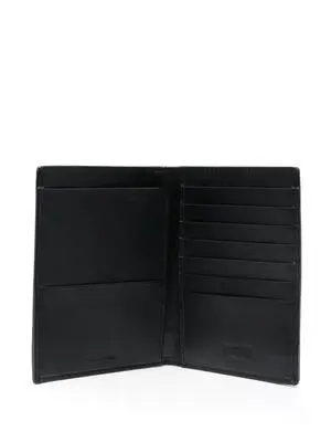 Moschino Jacquard Logo Bi-fold Wallet