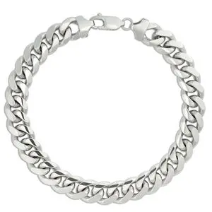 Toscano Sterling Silver Classic Cuban Link Bracelet - Ss