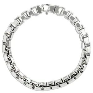 Toscano Sterling Silver Veneziana Link Bracelet - Ss