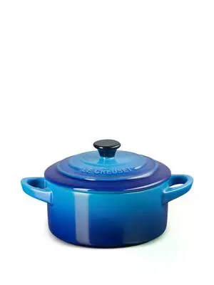 LE CREUSET Stoneware Mini Cocotte - Blue