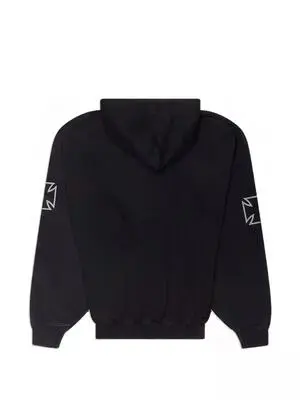 Vetements Triple Biker Cross Hoodie
