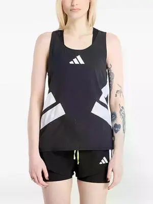 Adidas Adizero Road To Records Singlet - Black