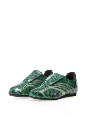 Adidas Leopard Print Sneakers - Green