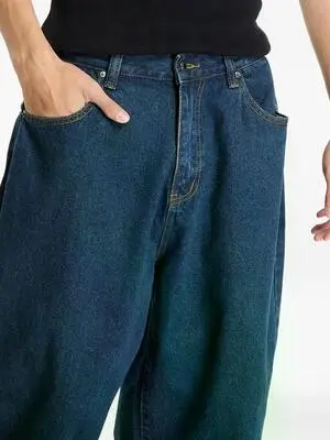 WASTED Logo-embroidered Jeans