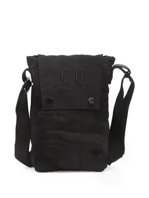 C.P. COMPANY Plain Paper Touch Phone Bag - Black