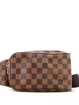 LOUIS VUITTON Damier Geronimos Belt Bag - Brown