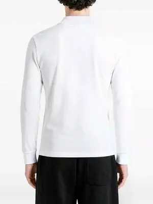 Lacoste Logo-patch Long-sleeve Polo Shirt