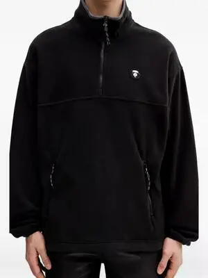 AAPE BY *A BATHING APE Zip-up Logo Detail Sweatshirt