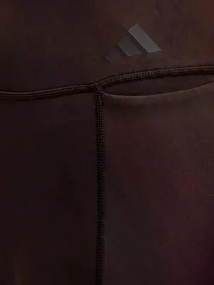 Adidas Logo Leggings - Brown
